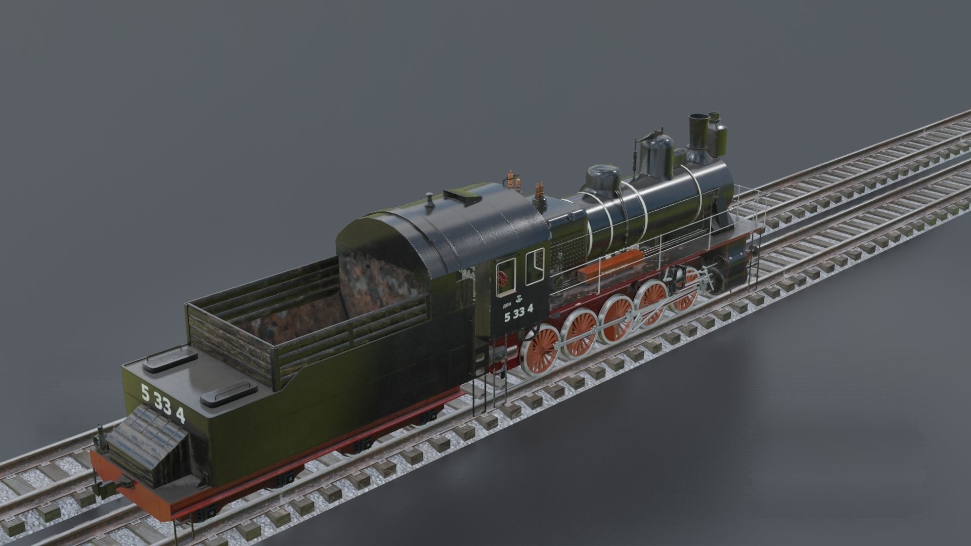 3D model locomotion 0-5-0 VR / AR / low-poly | CGTrader