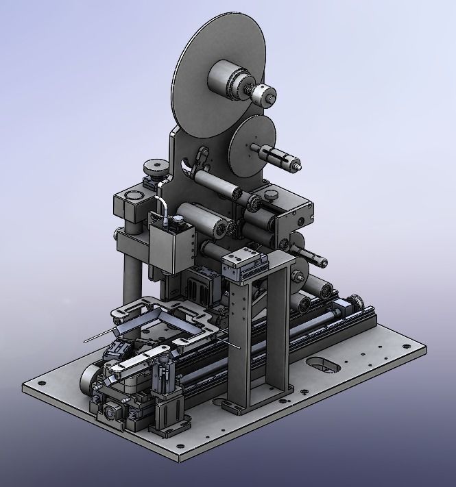 Mobile phone filming assembly line 3D model | CGTrader