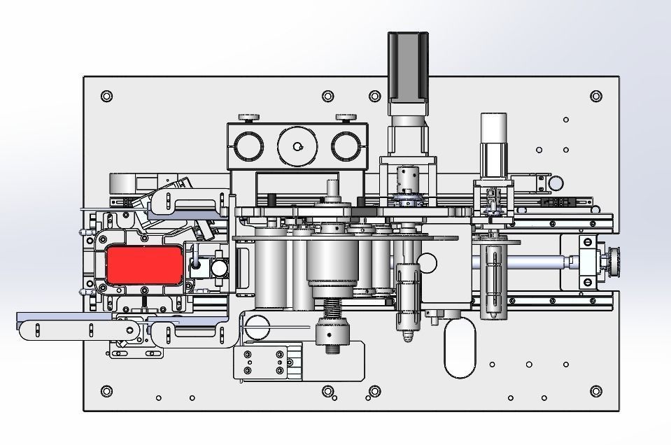 Mobile phone filming assembly line 3D model | CGTrader