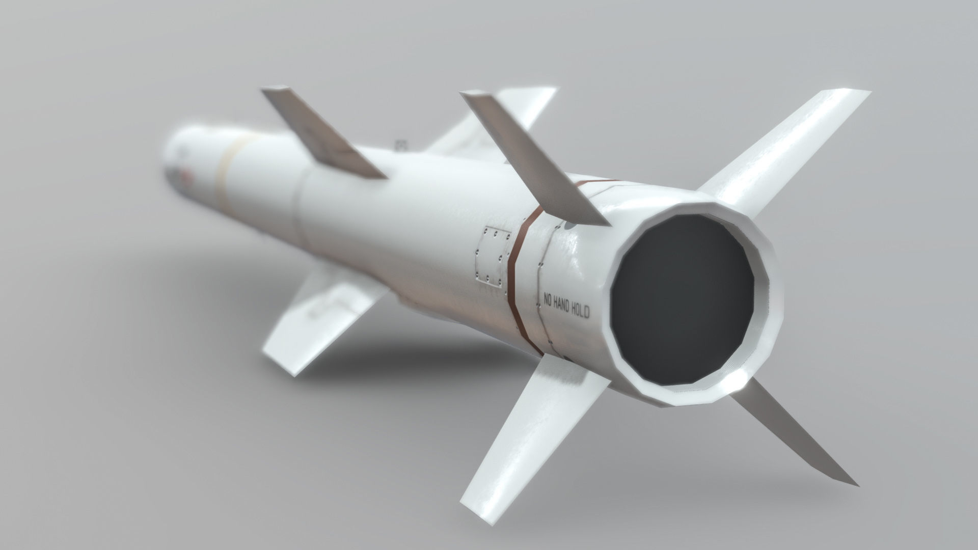 3D model AGM-84E-SLAM VR / AR / low-poly | CGTrader