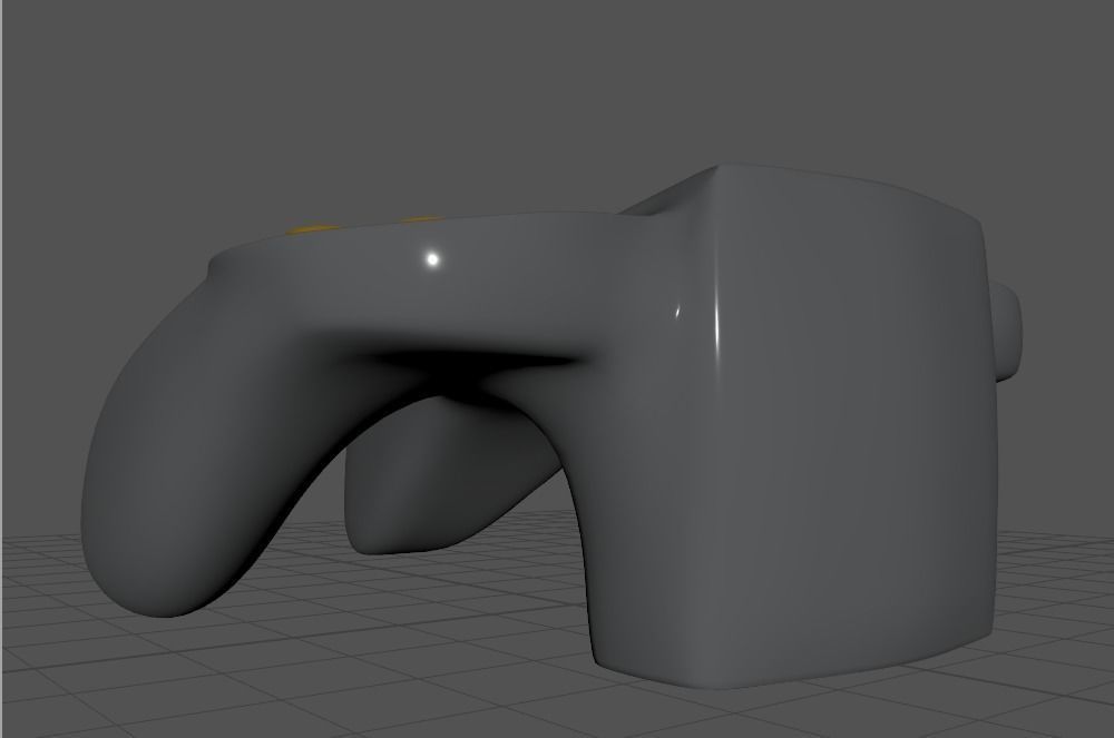 Nintendo 64 Controller Asset 3D model | CGTrader