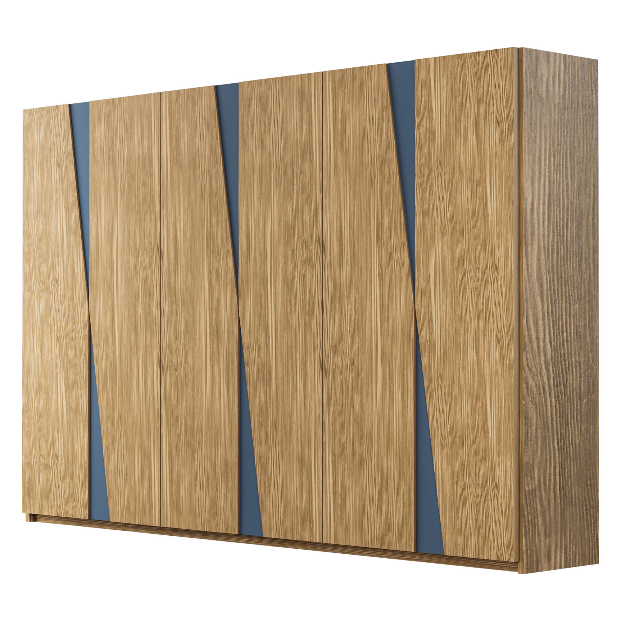 Diagonal Wardrobe 3D model | CGTrader