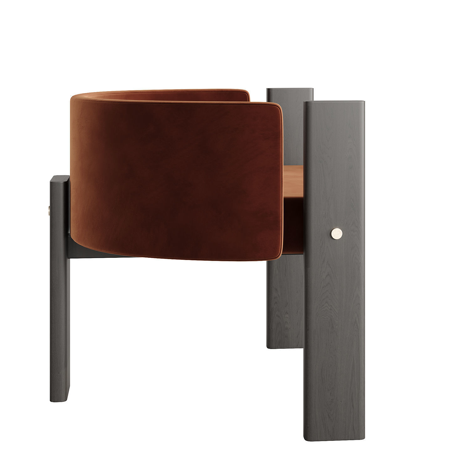 Malta dining chair 3D model | CGTrader