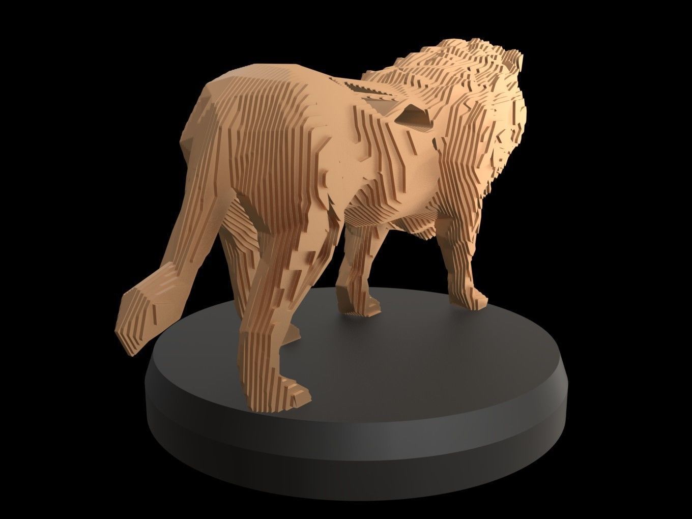 3D model Parametric V Lion King VR / AR / low-poly | CGTrader