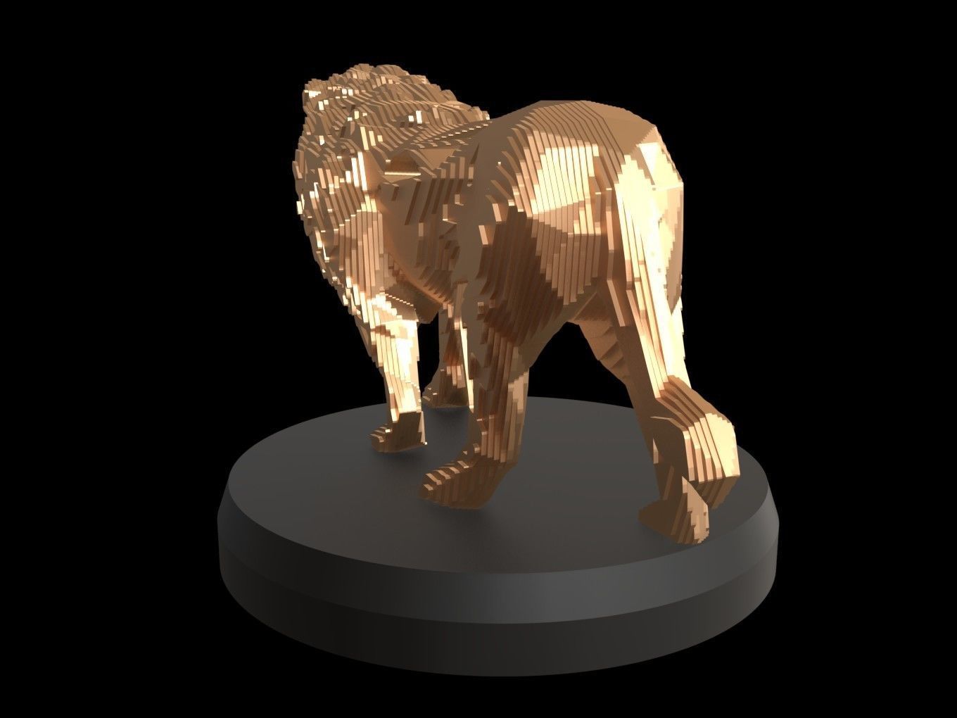 3D model Parametric V Lion King VR / AR / low-poly | CGTrader