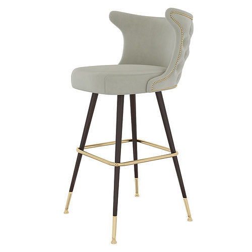 3D model Deer Spring Bar Stool 3d model VR / AR / low-poly | CGTrader