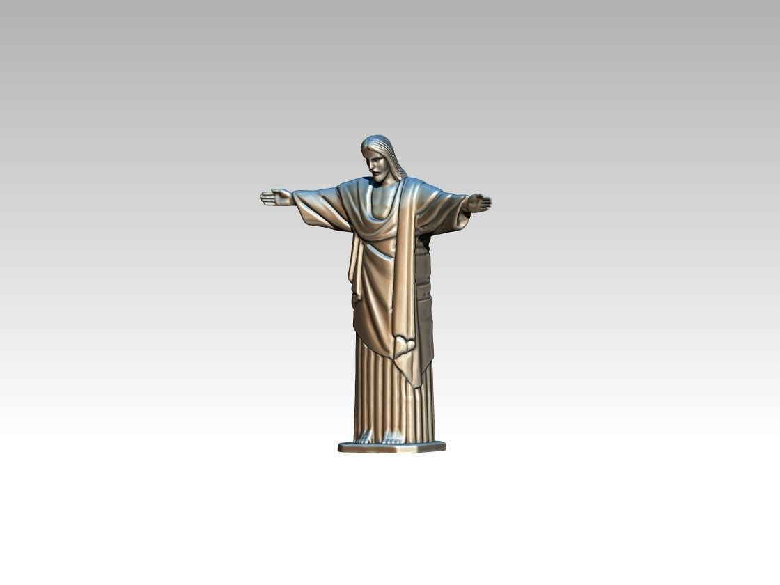 Christ the Redeemer 3D model 3D printable | CGTrader