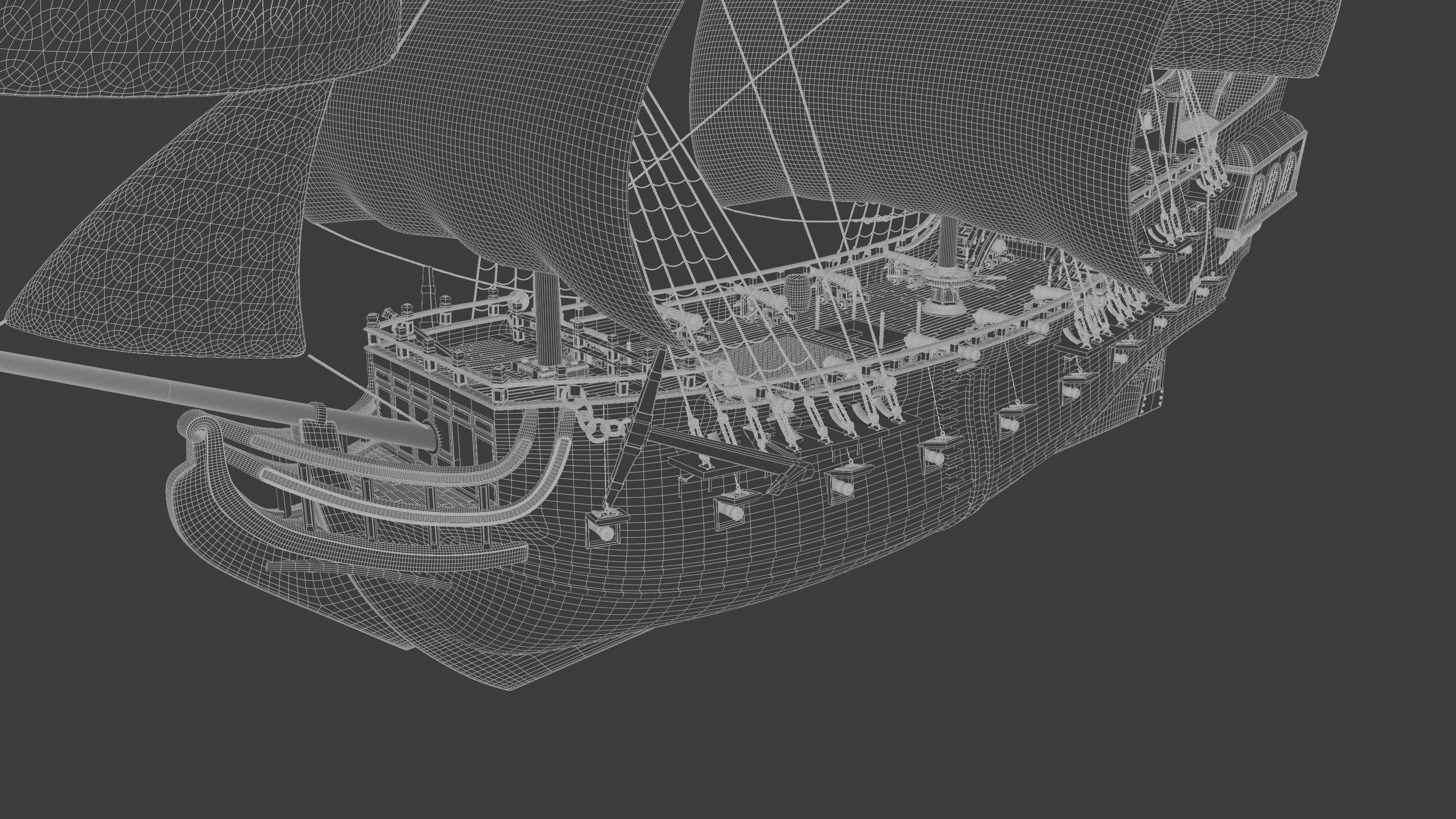 Black Pearl 3D model | CGTrader