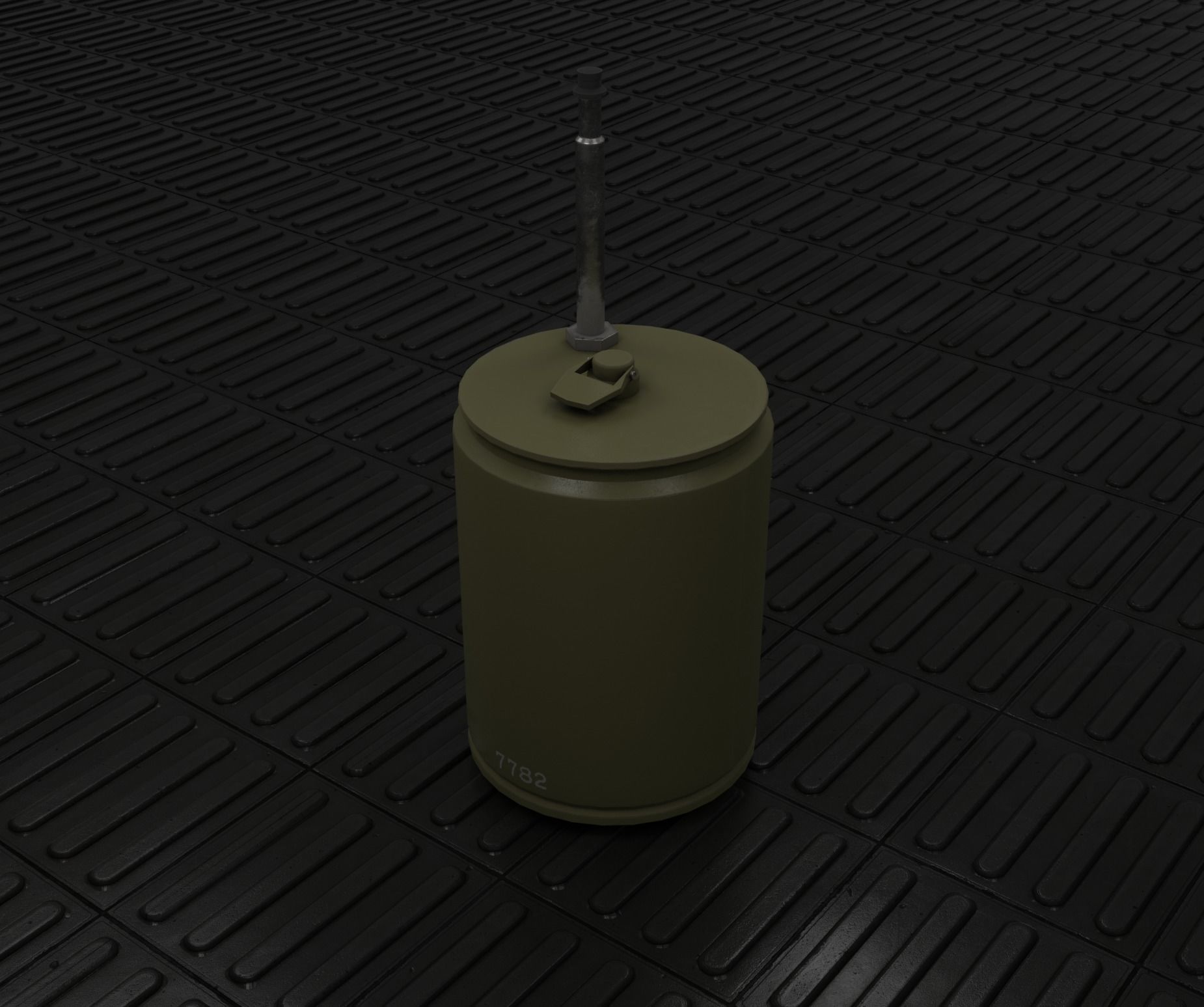 3D model Grenade-mine-bomb VR / AR / low-poly | CGTrader