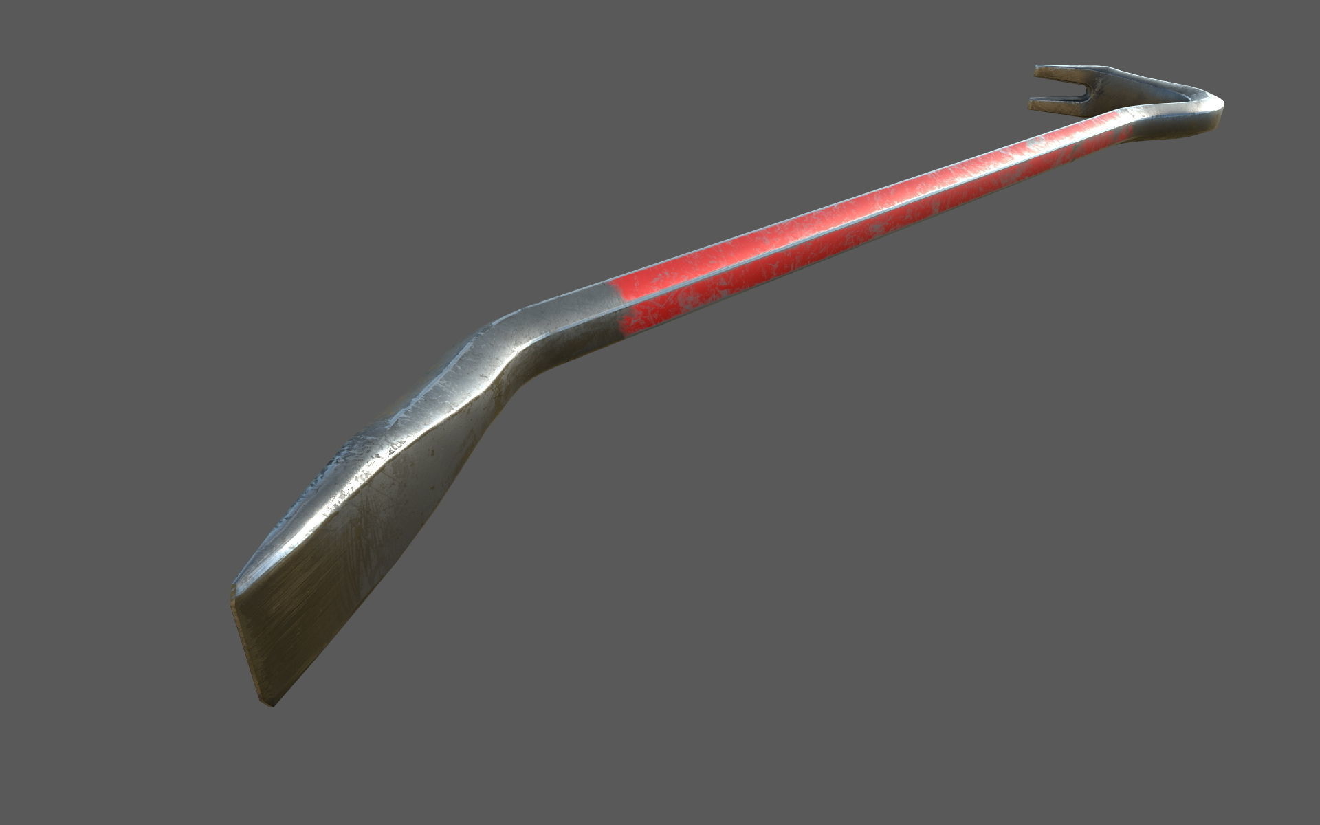 3D model Crowbar VR / AR / low-poly | CGTrader