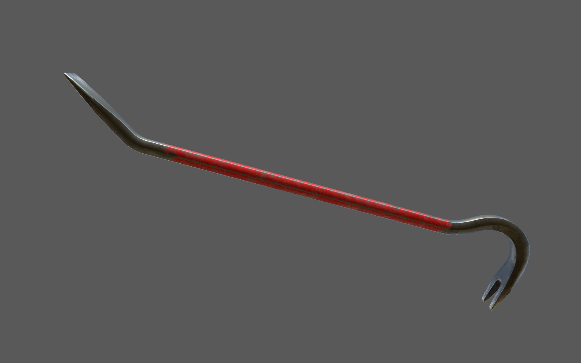 3D model Crowbar VR / AR / low-poly | CGTrader