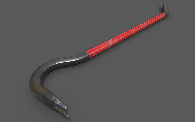 3D model Crowbar VR / AR / low-poly | CGTrader