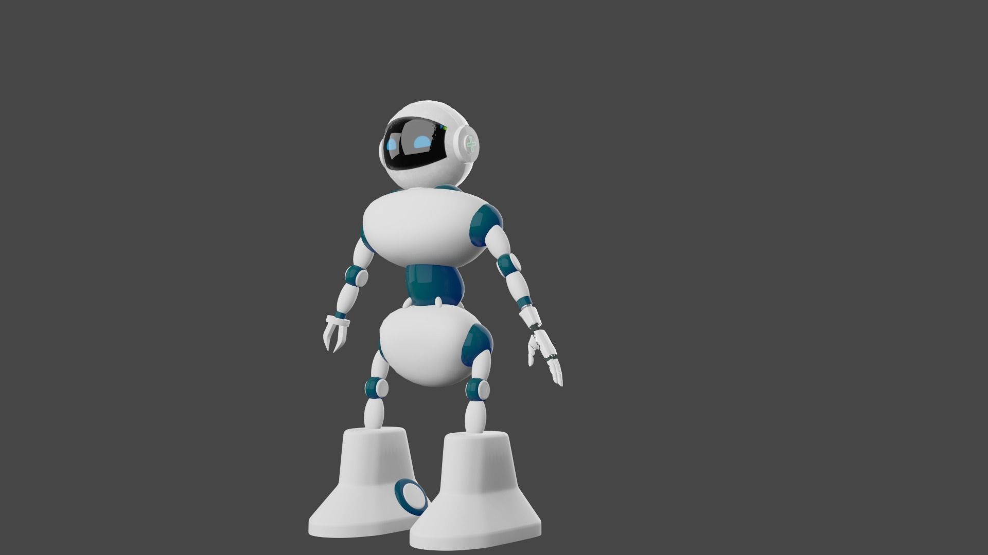 robot free VR / AR / low-poly 3D model | CGTrader
