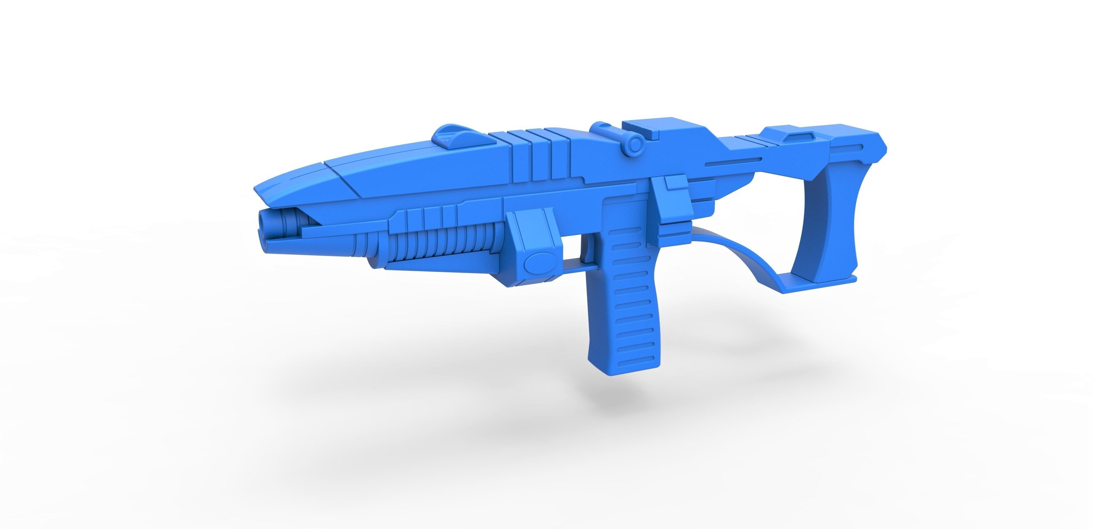 Andorian Plasma Rifle from Star Trek Enterprise TV series 3D model ...