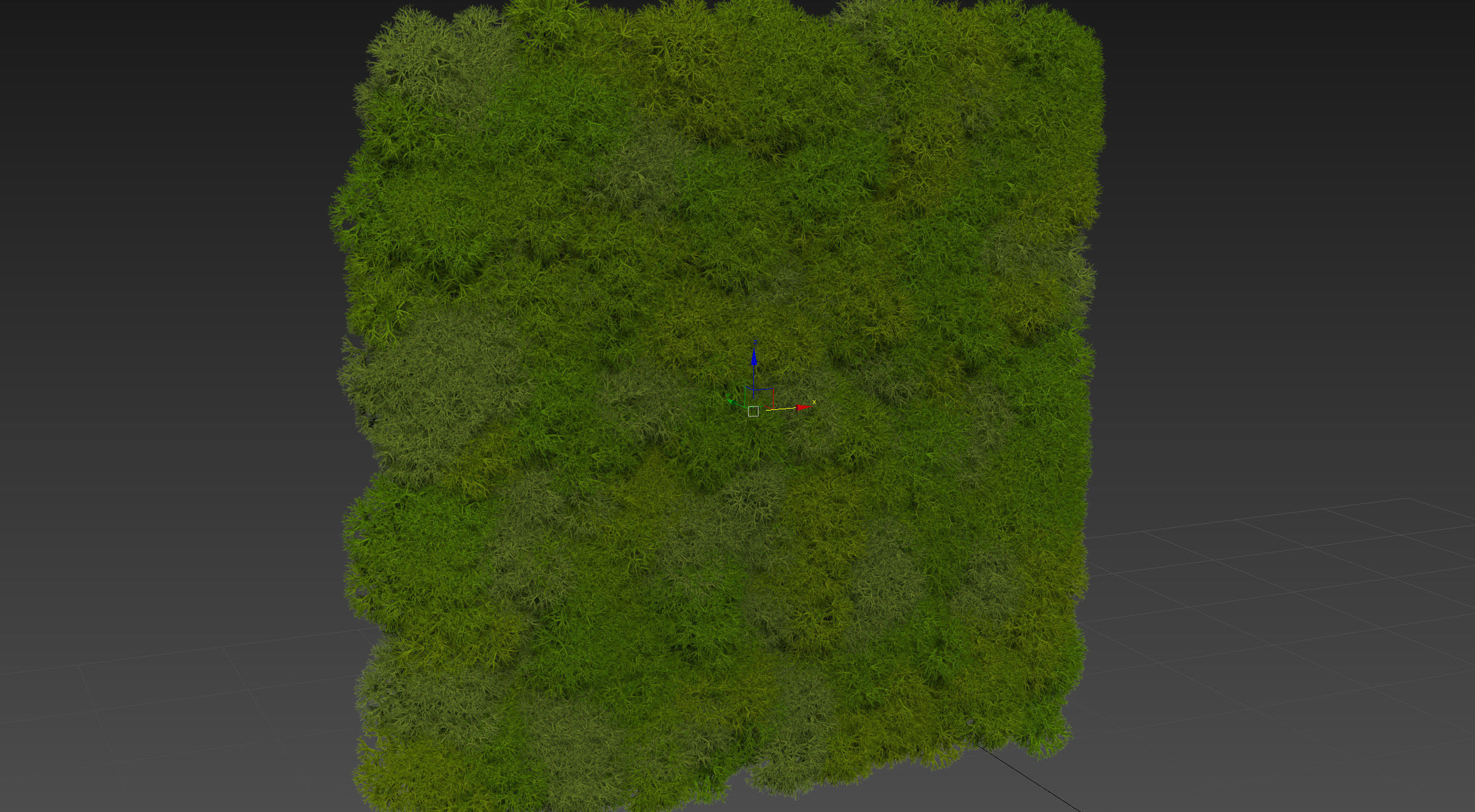 Stabilized moss wall panels 3D model | CGTrader