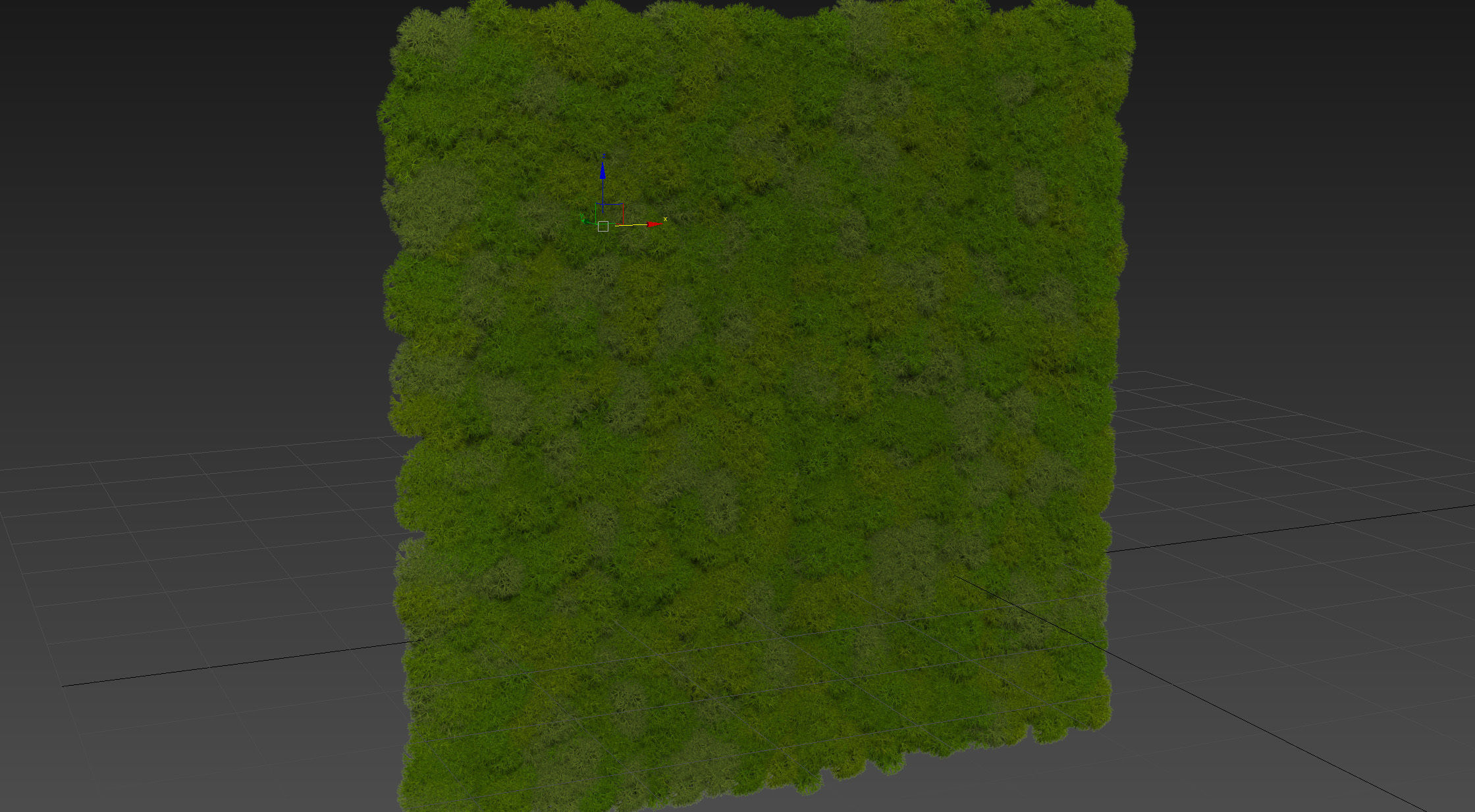 Stabilized moss wall panels 3D model | CGTrader