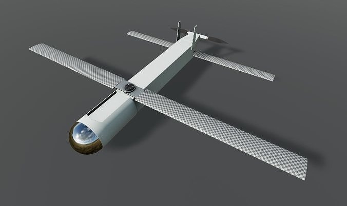 3D model Coyote UAV Low-poly VR / AR / low-poly | CGTrader