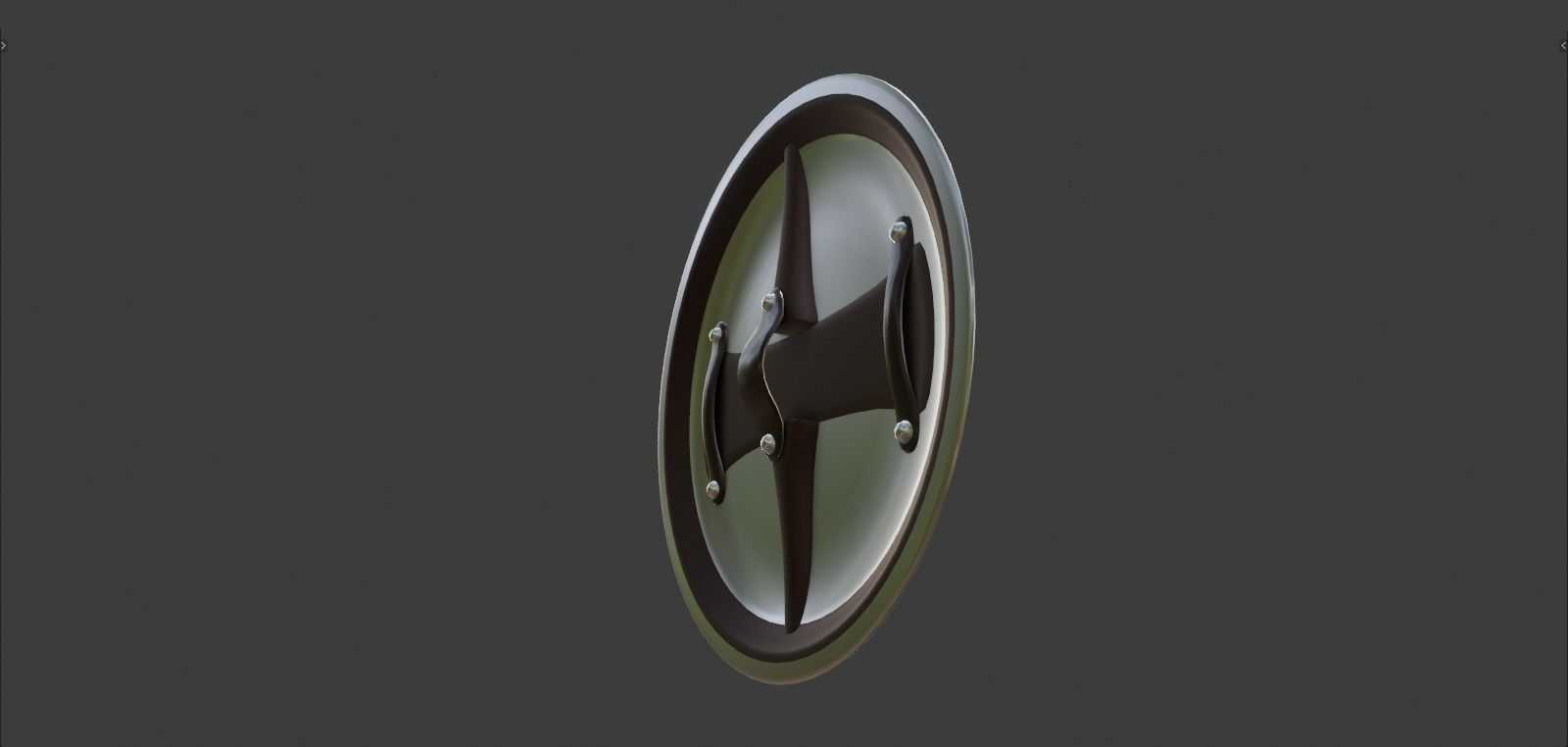 Platinum Shield 3D model | CGTrader