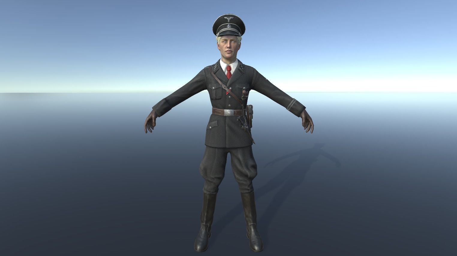 3D model Nazi guy Germany 3D model VR / AR / low-poly | CGTrader