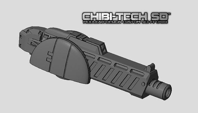 CHIBI-TECH SD - M-66 MK-V SOLO 3D model 3D printable | CGTrader