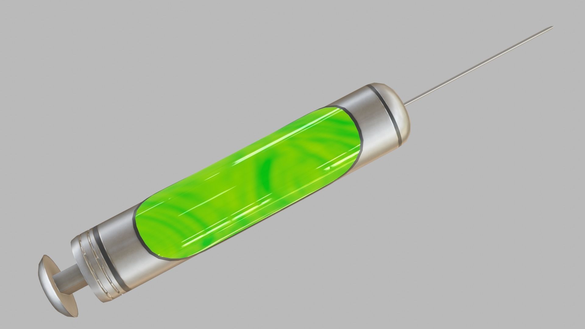 3D model Sci-Fi Antidote Injector VR / AR / low-poly | CGTrader