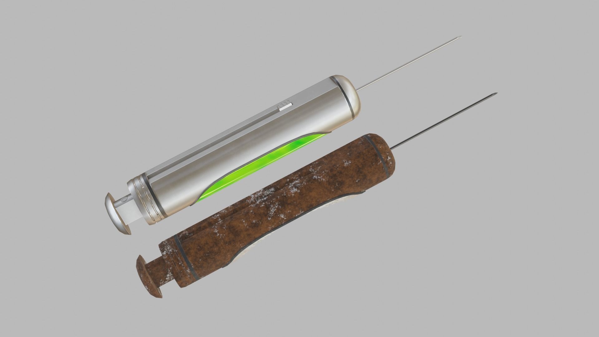Sci-Fi Antidote Injector 3D asset | CGTrader