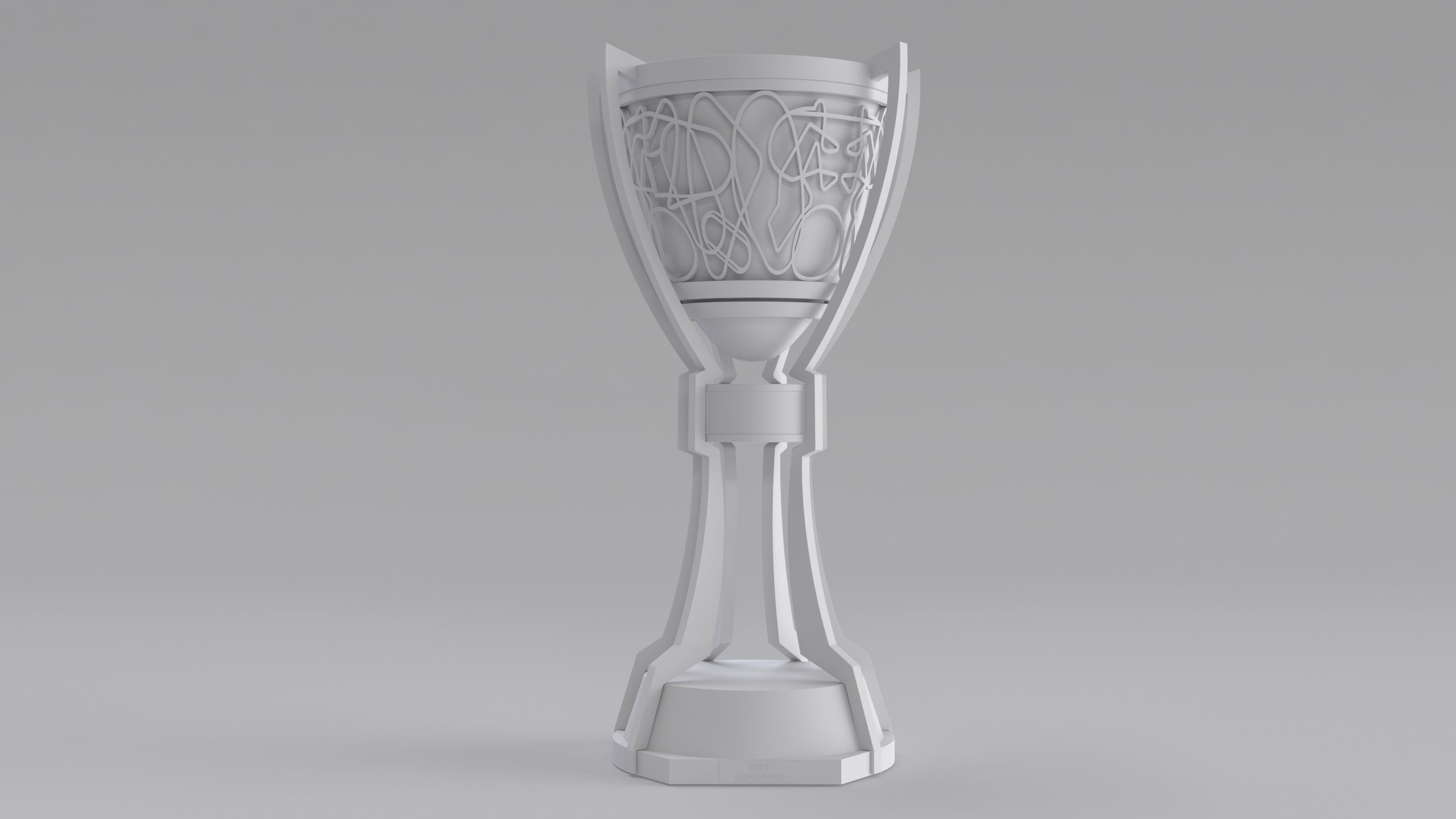 Nascar Monster Energy Trophy 3D model | CGTrader