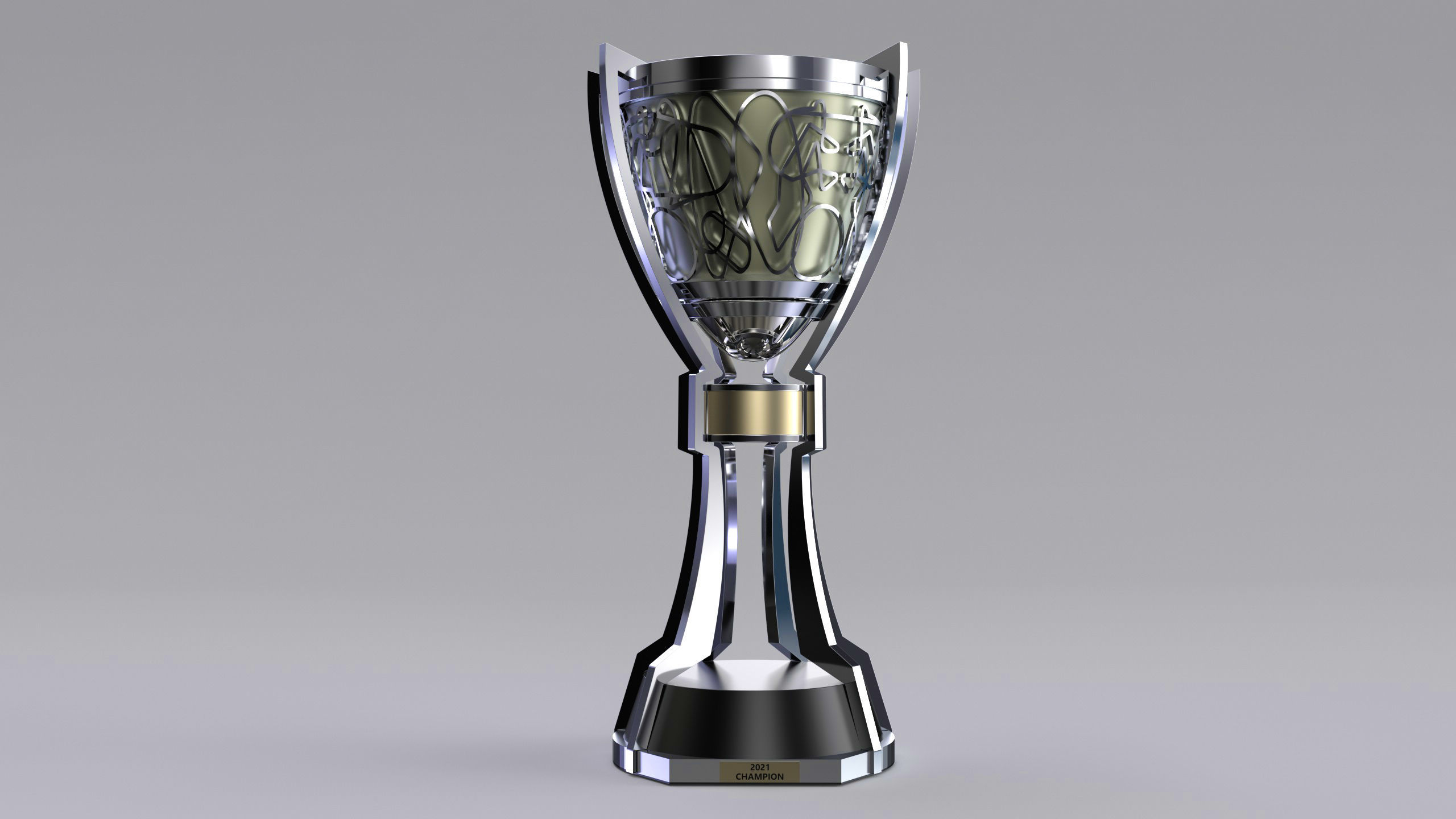 Nascar Monster Energy Trophy 3D model | CGTrader
