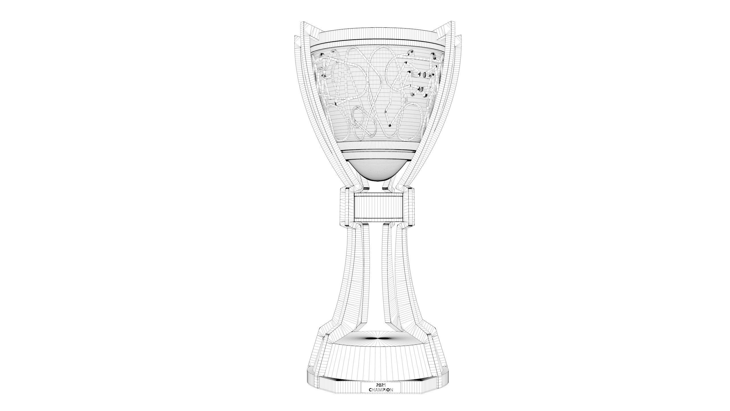 Nascar Monster Energy Trophy 3D model | CGTrader