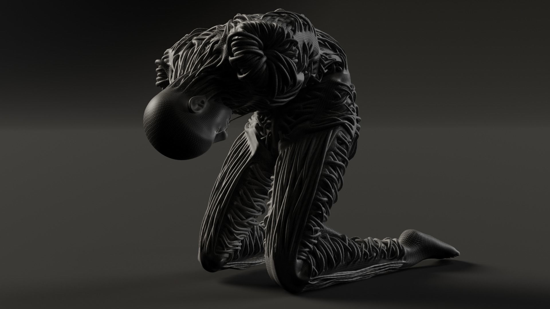 Humanoid Creature 3D model rigged | CGTrader