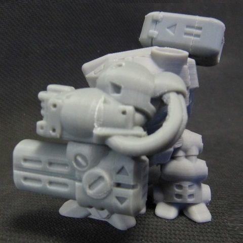 CHIBI-TECH SD - ION PULSE CANNON 3D model 3D printable | CGTrader