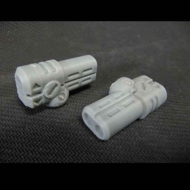 CHIBI-TECH SD - ION PULSE CANNON 3D model 3D printable | CGTrader