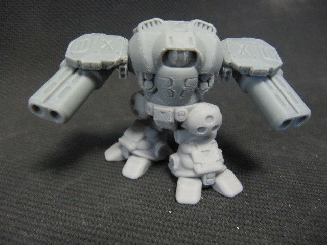 CHIBI-TECH SD - ION PULSE CANNON 3D model 3D printable | CGTrader