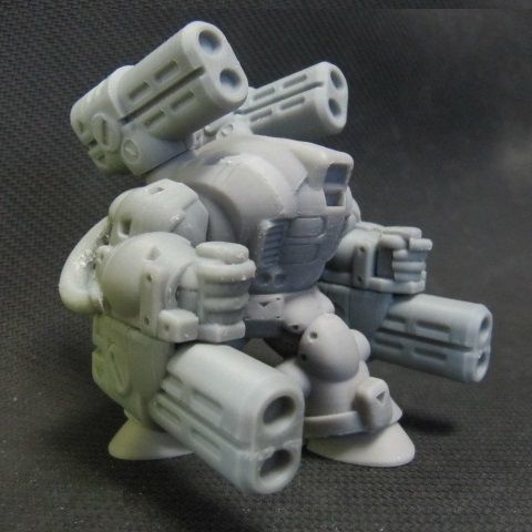 CHIBI-TECH SD - ION PULSE CANNON 3D model 3D printable | CGTrader