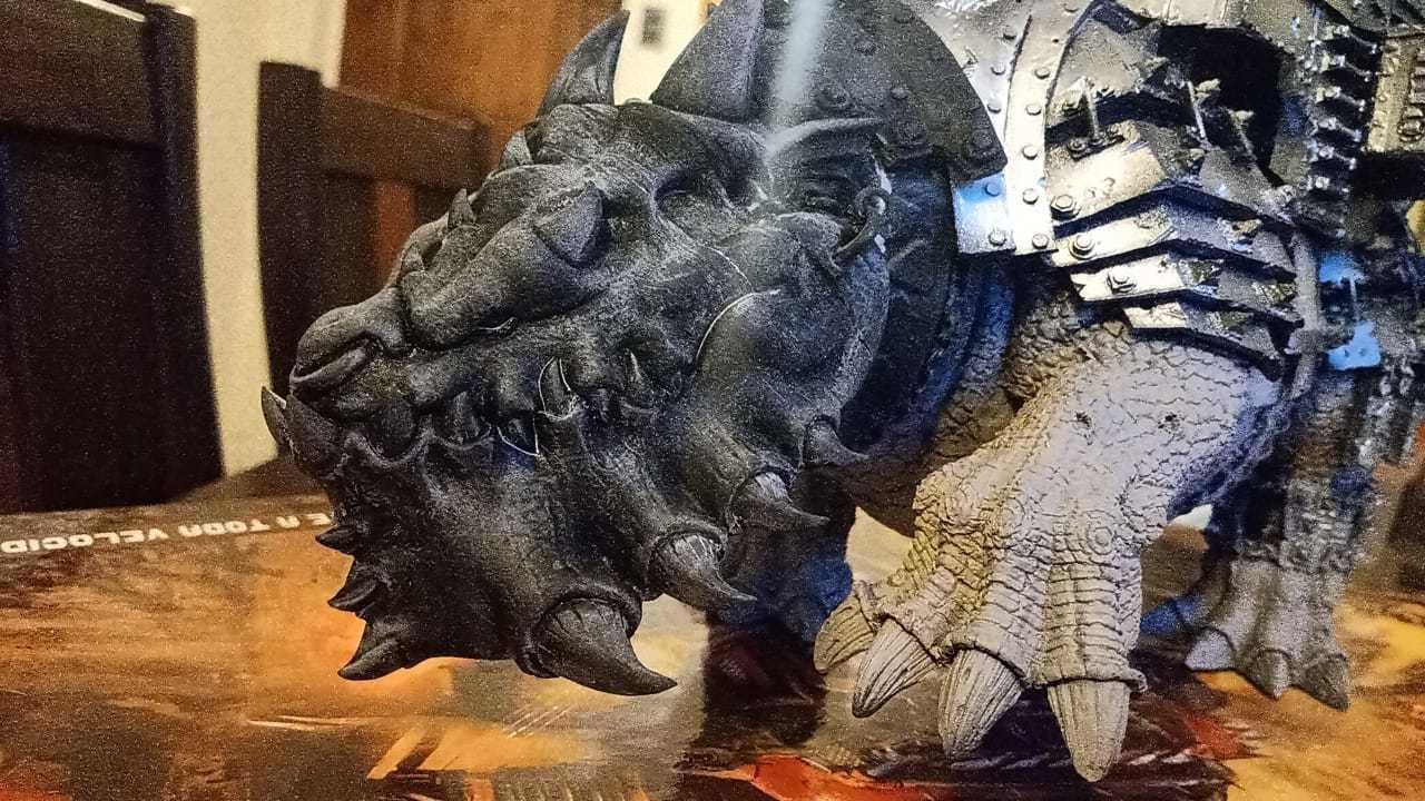 Squiggoth Head 3D model 3D printable | CGTrader