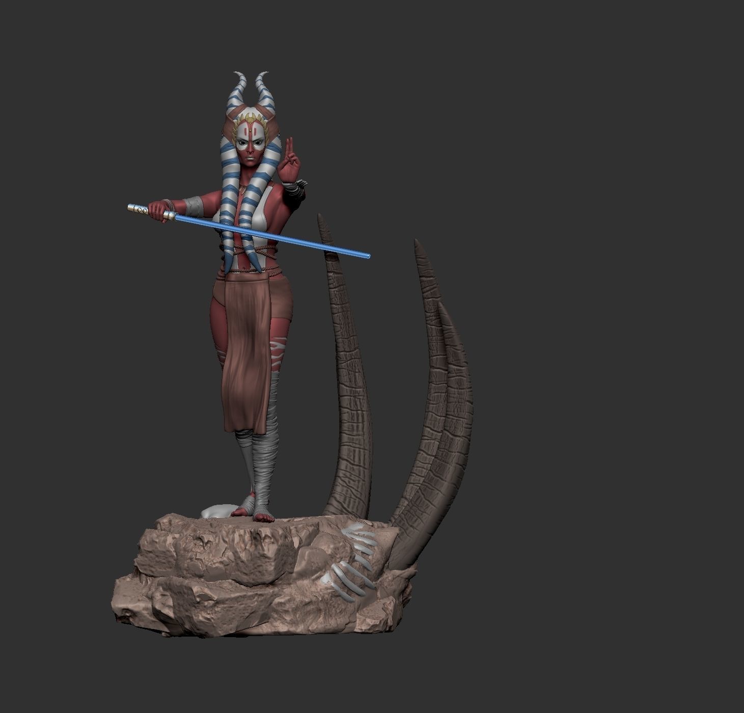 Shaak Ti Classic Outfit 01 3D model 3D printable | CGTrader