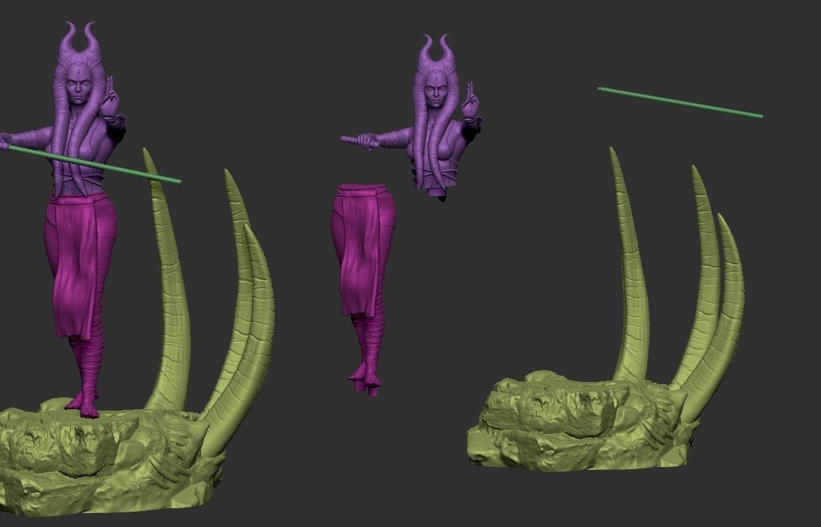 Shaak Ti Classic Outfit 01 3D model 3D printable | CGTrader