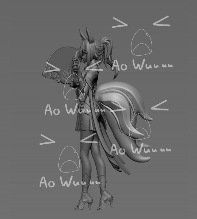 HongKai StarRail Tingyun 3D model 3D printable | CGTrader