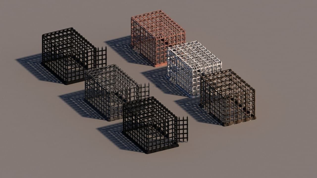 CAGEs 3D model | CGTrader