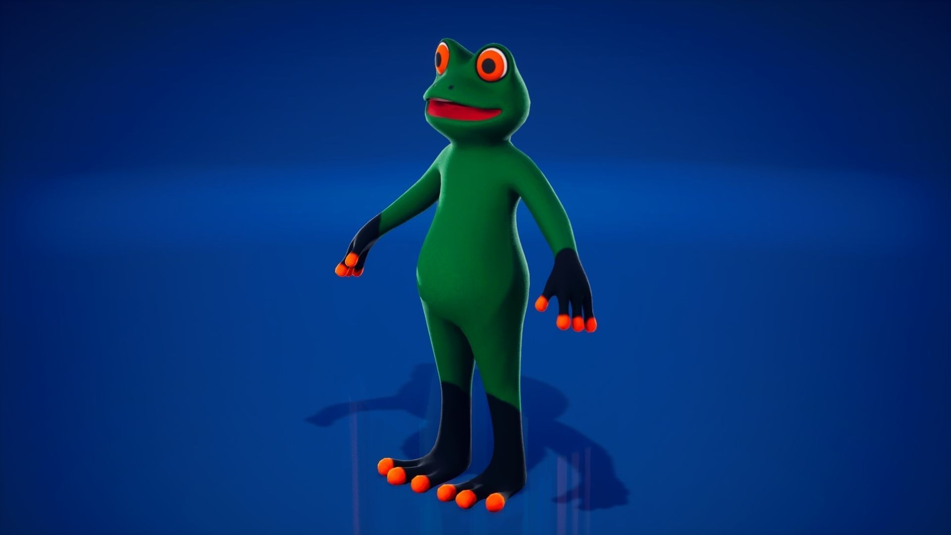 3D model FurSuit Frog VR / AR / low-poly | CGTrader