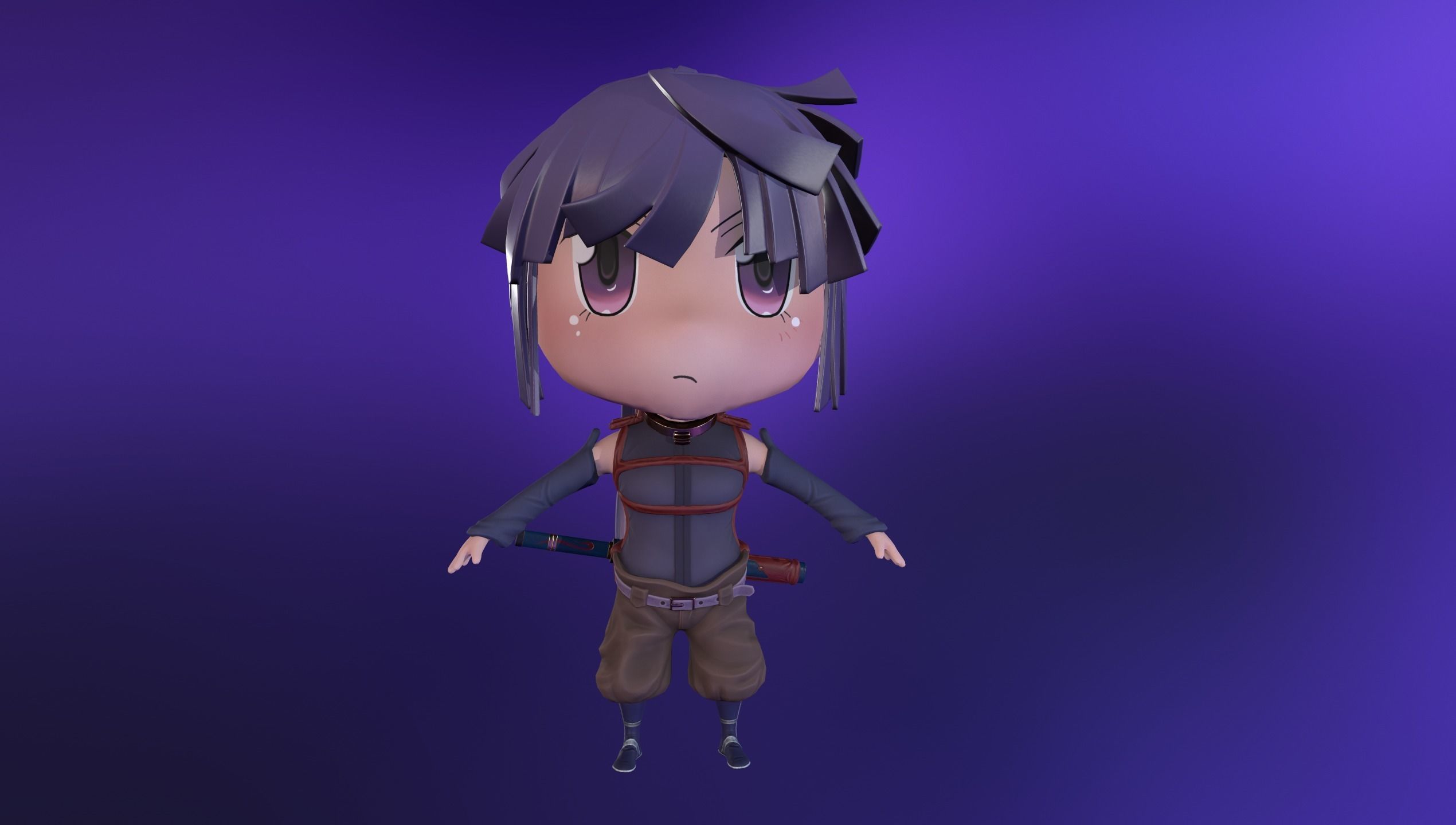 3D model Akatsuki VR / AR / low-poly | CGTrader