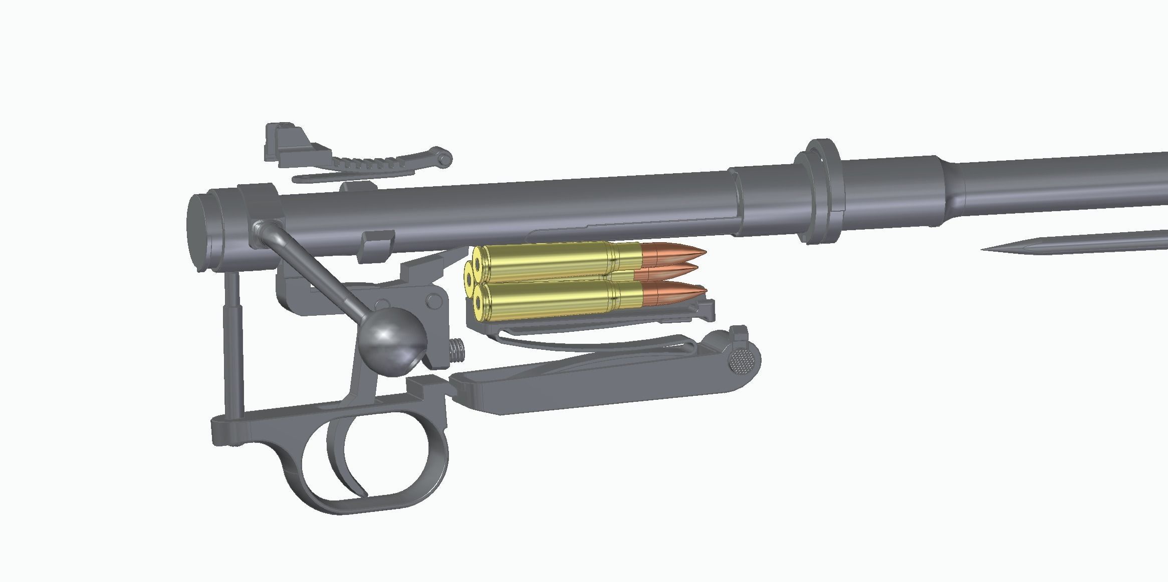 MAS-36 luftwaffe rifle 3D model | CGTrader