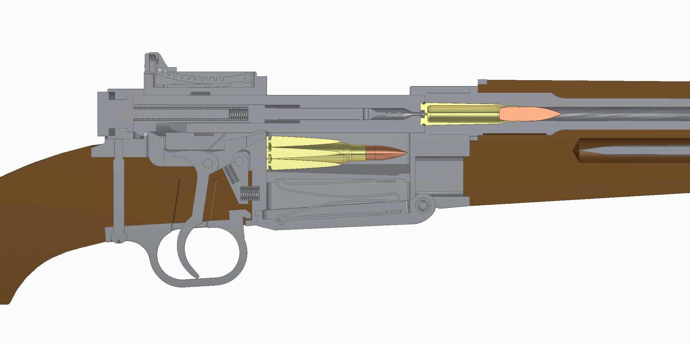 MAS-36 luftwaffe rifle 3D model | CGTrader