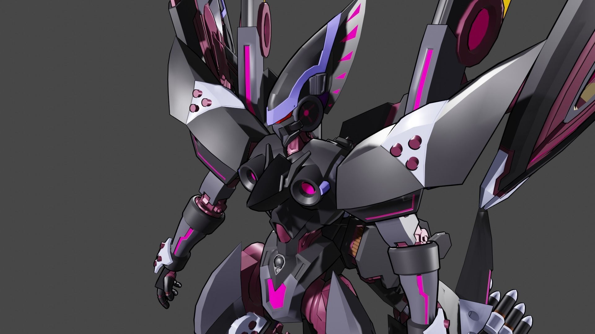 Japanese Mecha Design 3D model | CGTrader