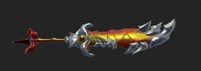 3D model Epic Weapon Pack For RPG Games VR / AR / low-poly | CGTrader