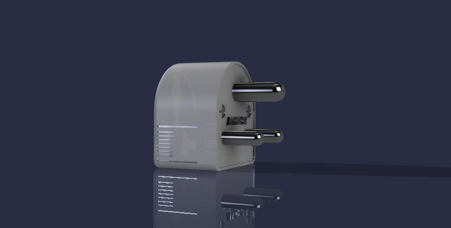 3pin PLUG MODEL 3D model | CGTrader