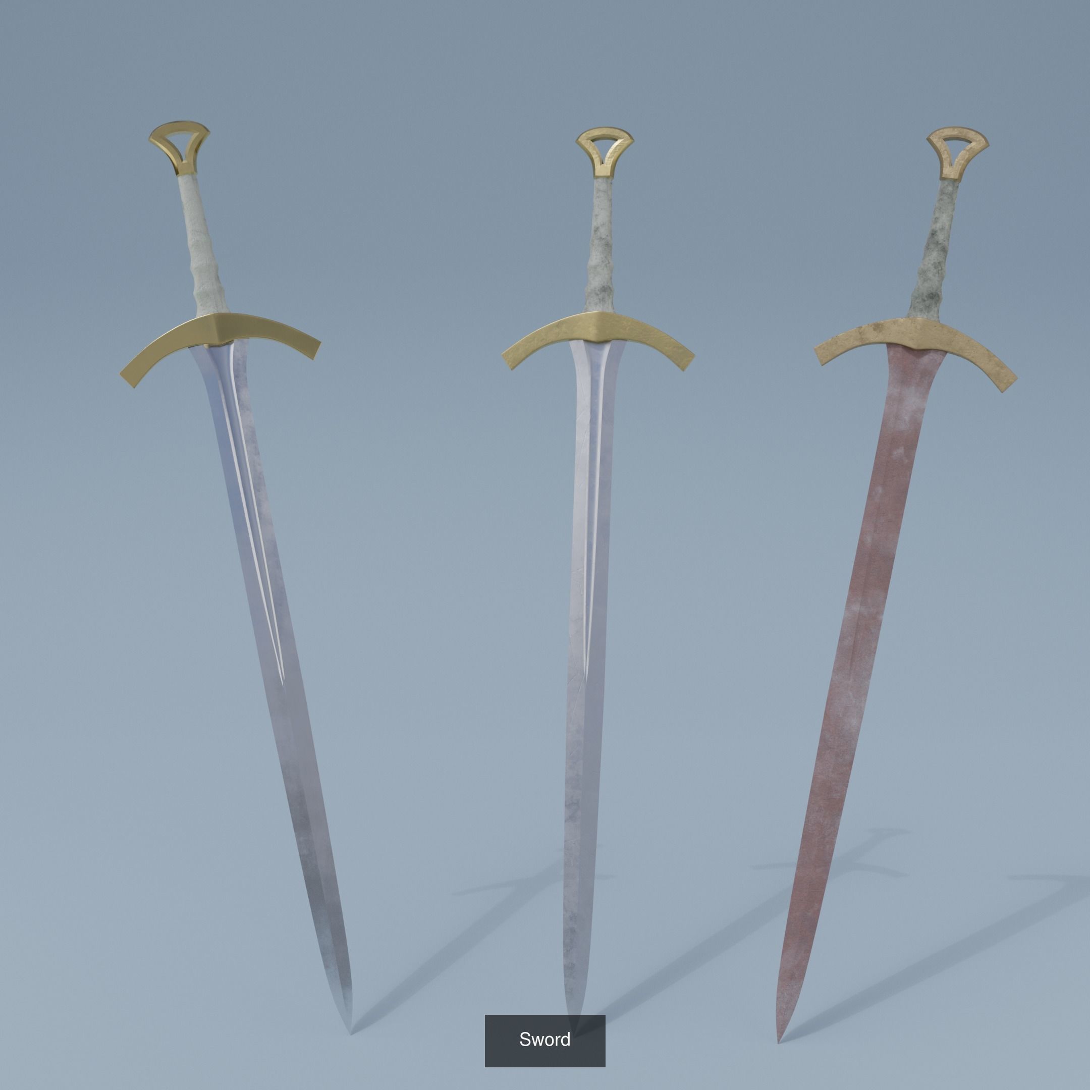 8 Swords 3D Model Collection | CGTrader