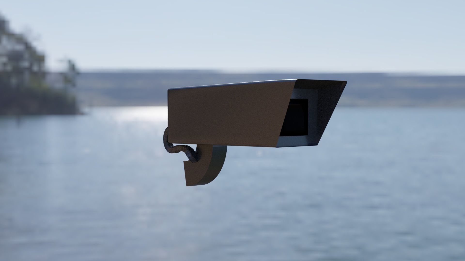 Basic Security Camera Model free 3D model | CGTrader