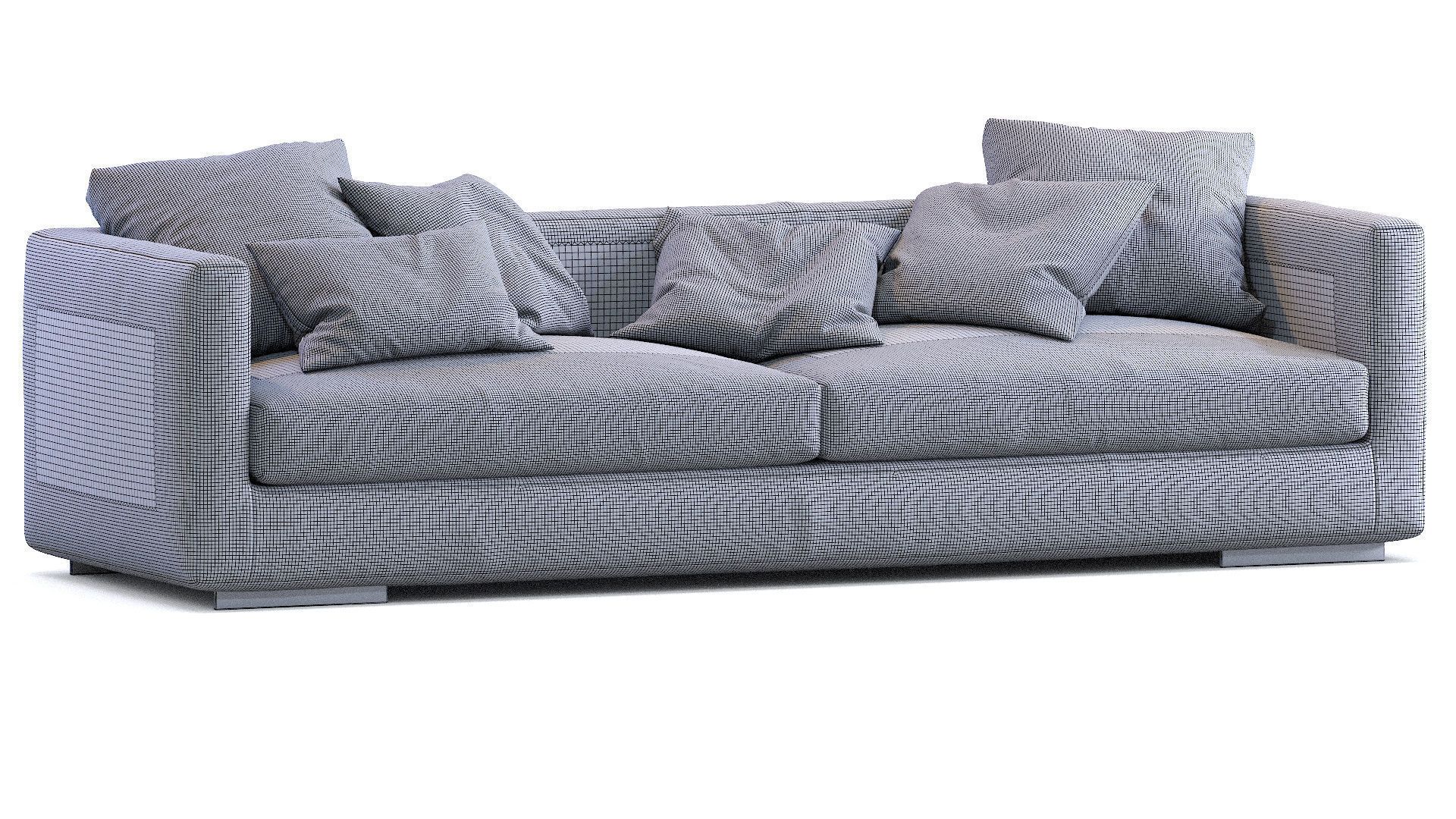 Flexform Sofa MAGNUM 3D model | CGTrader