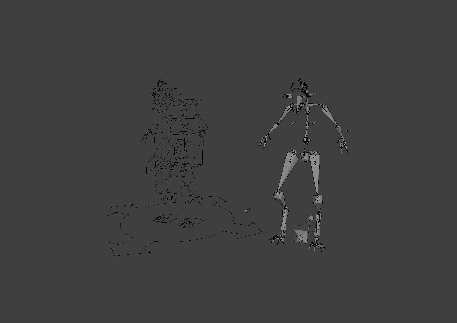 3D model Grisly Ghoul VR / AR / low-poly | CGTrader